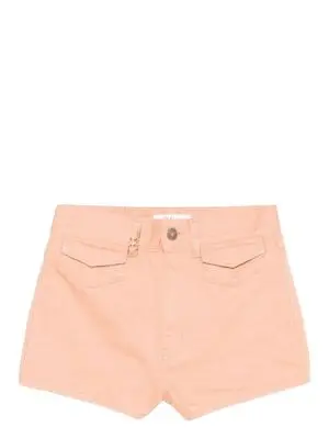 Fendi Denim Bermuda Shorts - Pink