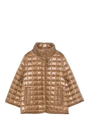FAY Nylon Quilted Cape - Beige