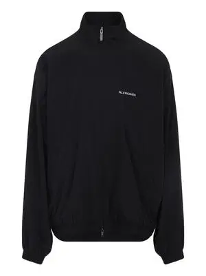 Balenciaga Tracksuit With Logo - Black
