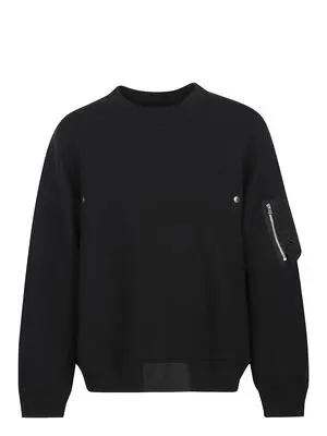 Ralph Lauren Cotton Crew Neck Sweater - Black