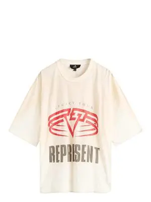 REPRESENT Living Legacy Tour T-shirt - Washed Ecru