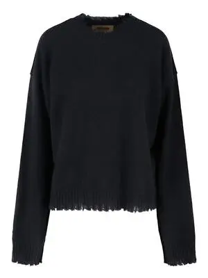 Brunello Cucinelli Cashmere Crewneck Jumper - Black
