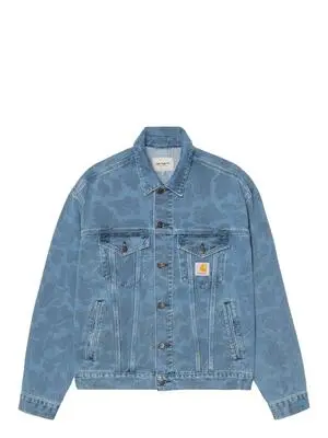 Carhartt Work In Progress Duck Helston Denim Jacket - Blue
