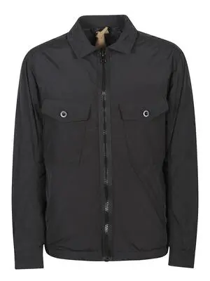 TEN C Lightweight Zip-up Jacket - Black