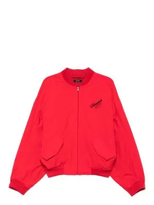 WILLY CHAVARRIA Bomber Track Jacket - Red