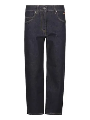 MSGM Ankle Cut Denim Jeans