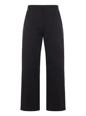 Gucci Cotton Twill Trousers - Black