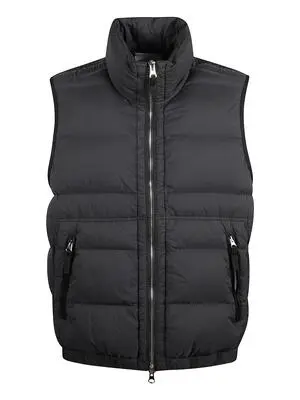 Brunello Cucinelli Nylon Vest Black