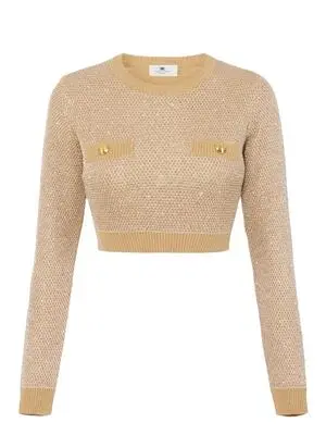 MAISON MARGIELA Wool Crewneck Sweater - Beige