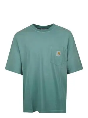 Carhartt Work In Progress Hudeson Pocket Tee T-shirt - Green