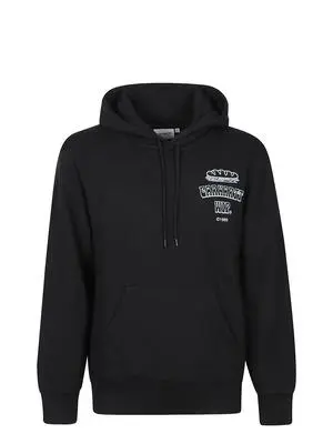 Carhartt Work In Progress Hooded Sandwich Sweatshirt - Black