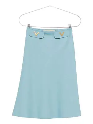 DUNST Straight Midi Skirt Sky Blue