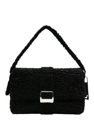 LA MILANESA Simona Shoulder Bag - Black