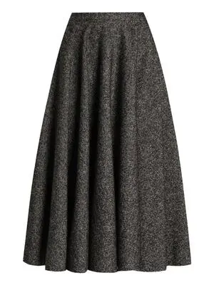 EMPORIO ARMANI Wool Midi Skirt