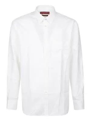 Gucci Oxford Cotton Shirt - White