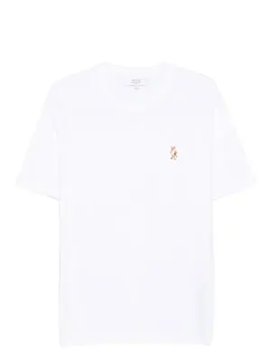 Maison Kitsuné Standing Fox Cotton T-shirt - White