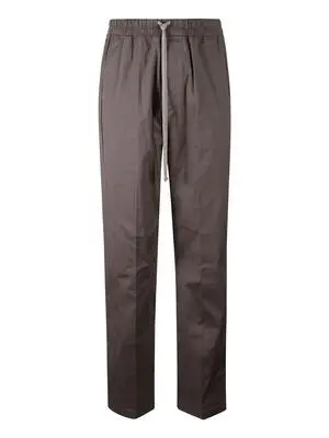 Rick Owens Dietrich Drawstring Trousers - Grey