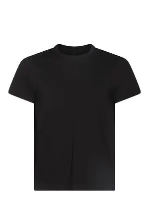 Rick Owens Rib T-shirt - Black