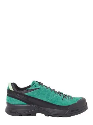 SALOMON X Alp Suede Sneakers - Green