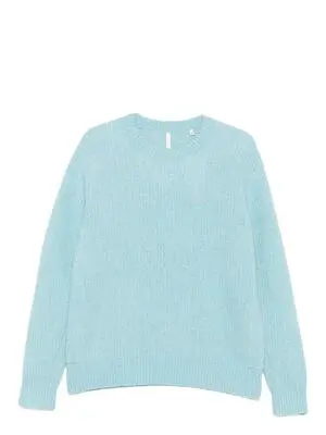 SUNFLOWER Yak Crew Neck Sweater Blue