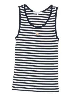 MAISON KITSUNÉ Baby Fox Striped Top