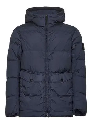Stone Island Crinkle Reps Ny Down Jacket - Blue