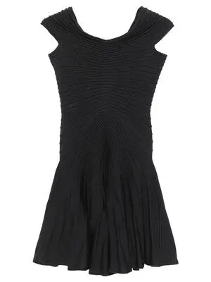 Alaïa Wool Mini Dress - Grey