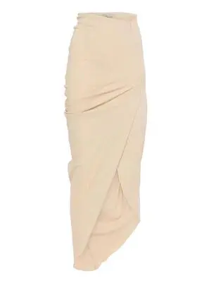 CORTANA Mite Long Skirt - Beige