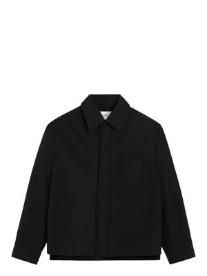 Ami Nylon Overshirt - Black