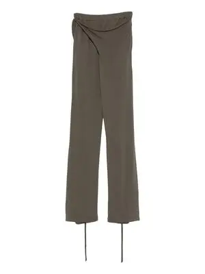 Ottolinger Linen Blend Trousers - Green