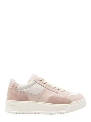Hogan Chamallow Leather Sneakers - Pink