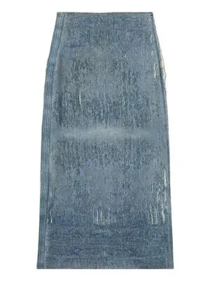DIESEL Denim Midi Skirt - Sky Blue