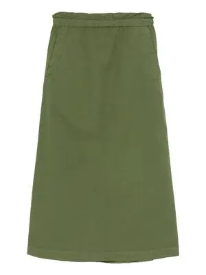 WOOLRICH Cotton A-Line Long Skirt