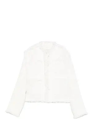 Sacai Denim Mix Jacket - White