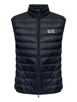 GR10K Logo Down Vest Blue