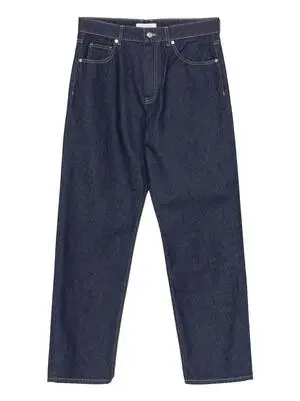 Maison Kitsuné Straight-leg Denim Jeans - Blue