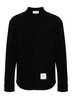 THOM BROWNE Thom Browne Oversized Herringbone Shirt
