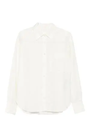 Balenciaga Oversized Cotton Shirt - White