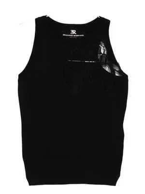 Ermanno Scervino Wool Tank Top - Black