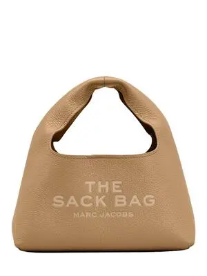 Marc Jacobs The Sack Mini Leather Hobo Bag - Beige