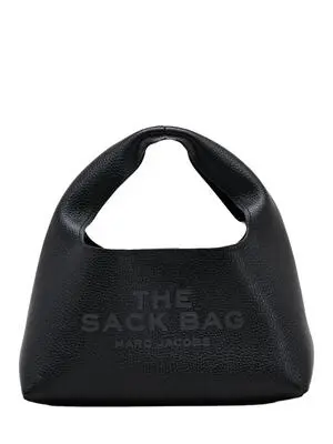 Marc Jacobs The Sack Mini Leather Hobo Bag - Black