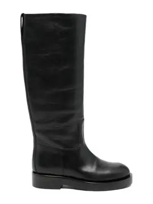 Paris Texas Napa Leather Boots - Black