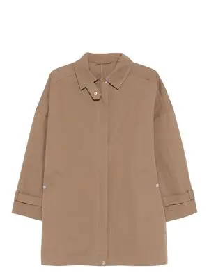 TOTEME Organic Cotton Oversized Trench Coat - Beige