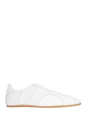 TOTEME Canva Sneakers - White