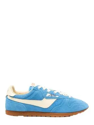 AUTRY Windspin Low Leather Sneakers - Blue