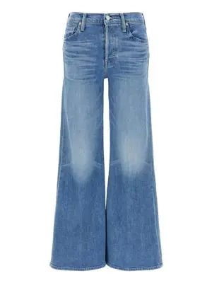 MOTHER The Tomcat Roller Denim Jeans - Sky Blue