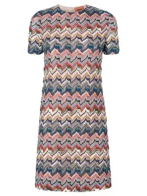 MISSONI Wool Blend Short Dress