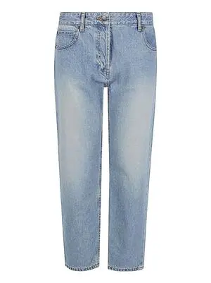THE ROW Riaco Denim Jeans - Sky Blue