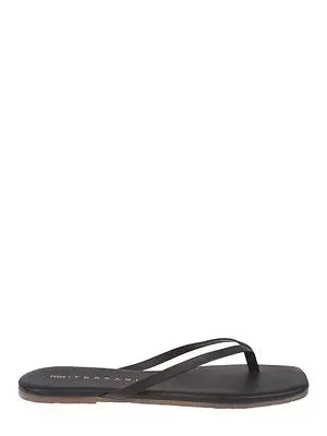 TKEES X TESSABIT Thong Sandals - Black