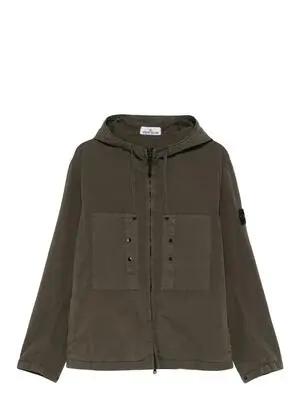 Maison Kitsuné Cotton Blouson Jacket - Green